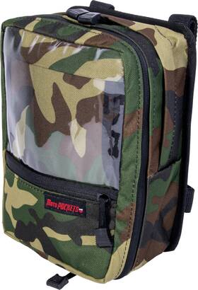 MOTO POCKETS 40003CAMO Utility Bar Bag Camouflage Storage